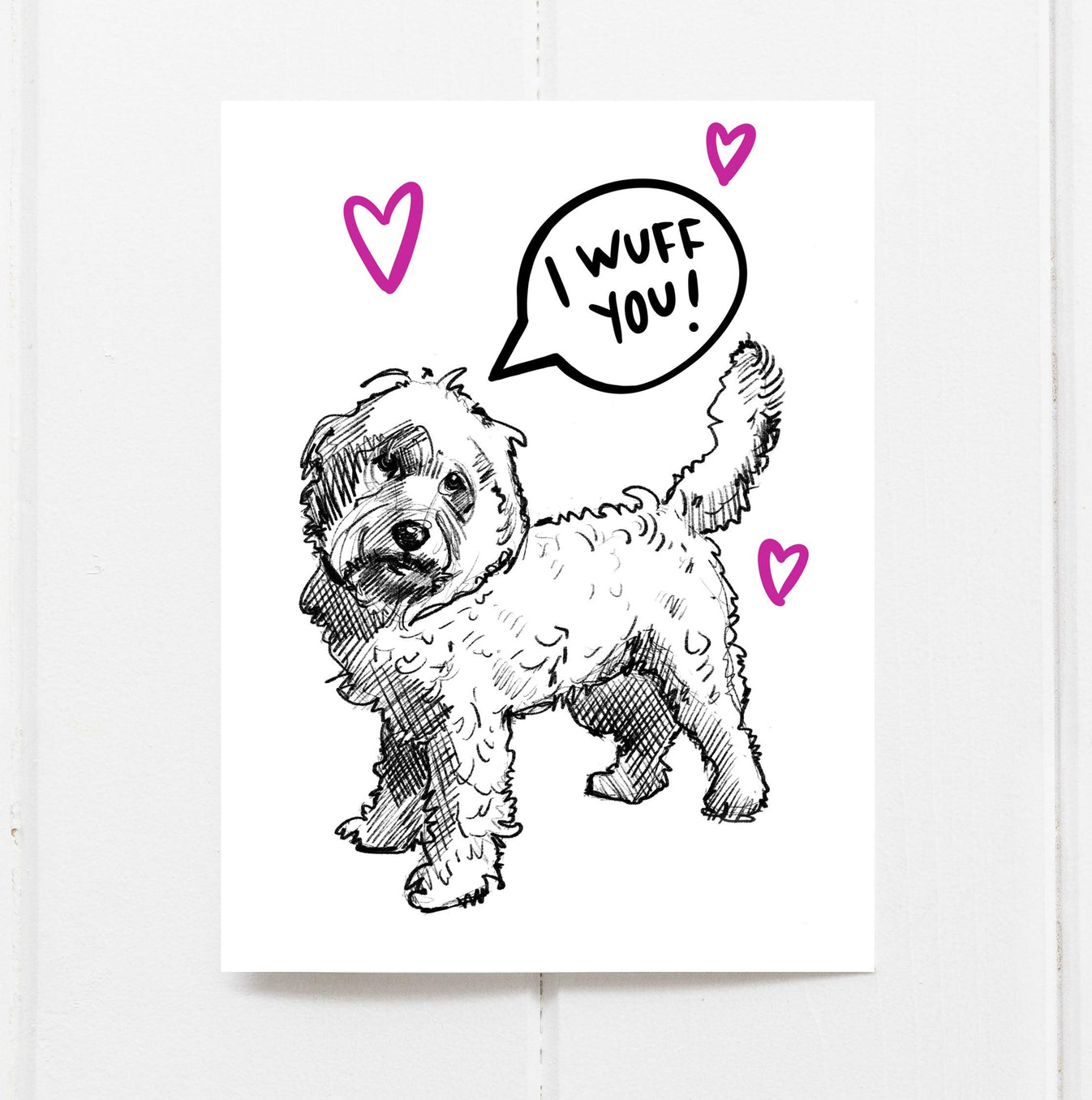 Wuff You Doodle | Love | Valentine – Fable & Sage